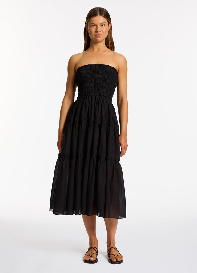 Jetset Convertible Maxi Dress - Black – JETS Australia