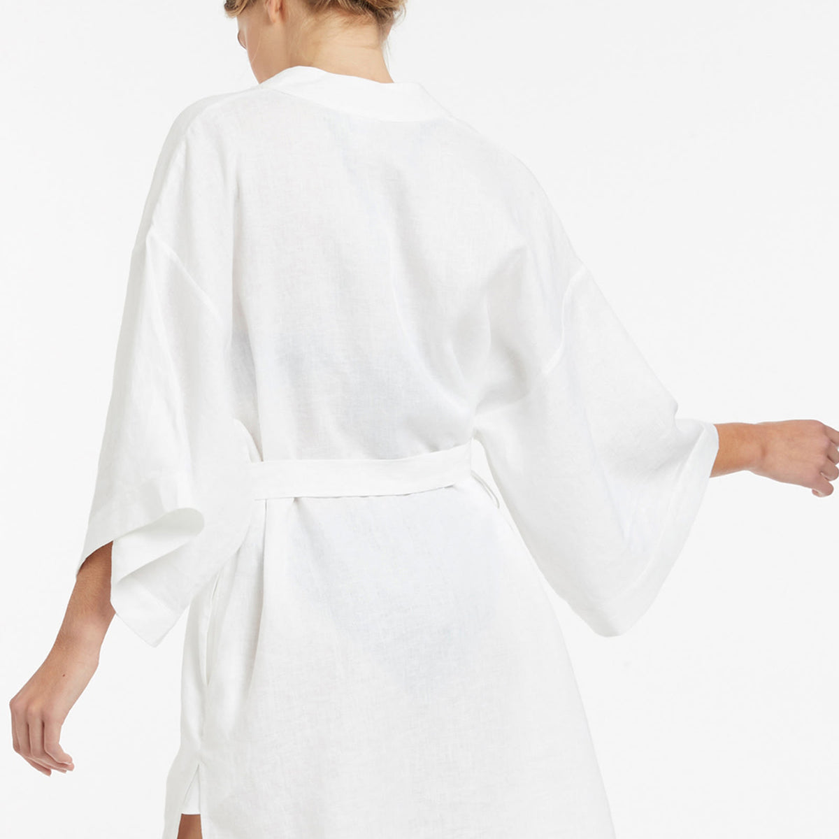 Jetset Beach Robe - White – JETS Australia