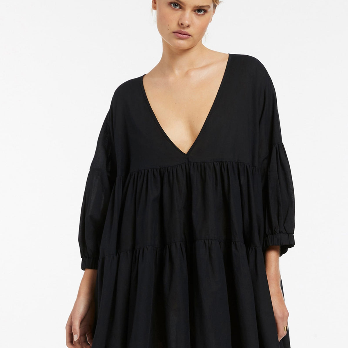 Pantera Cover Up Dress - Black – JETS Australia